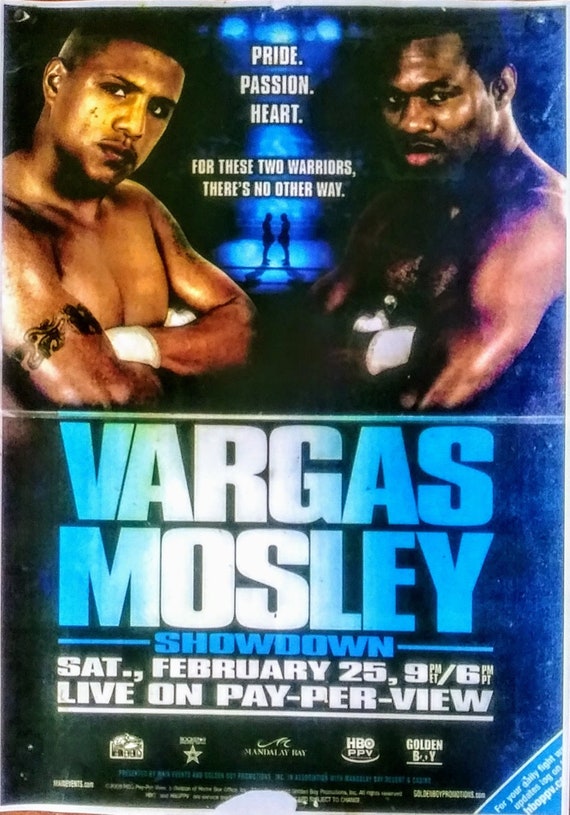 Mayweather Vs Mosley Poster