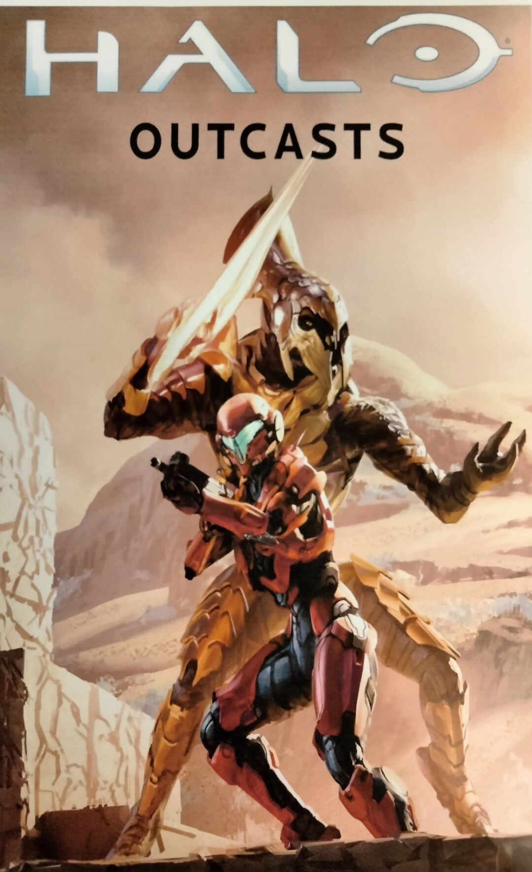 HALO Outcasts Laminated Print - Etsy