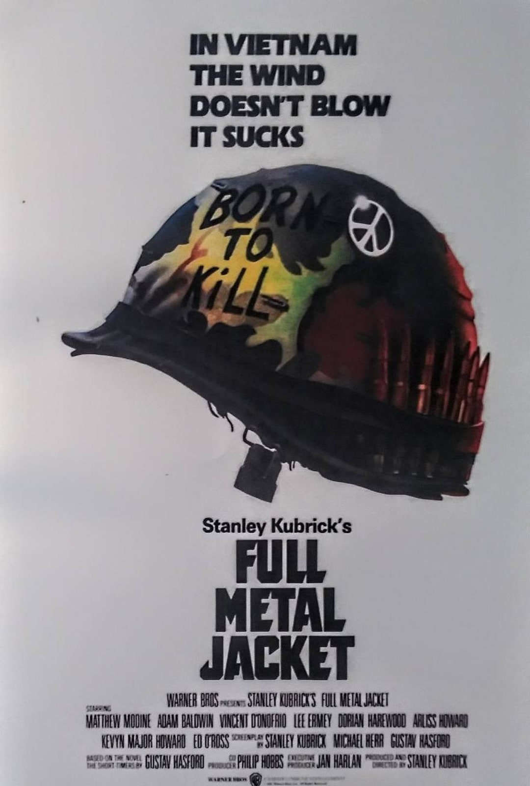 FULL METAL JACKET Laminated Poster - Etsy
