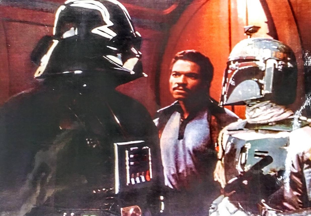 ESB Darth Vader, Boba Fett & Lando Poster Laminated Print - Etsy