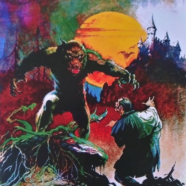 Creepy Painting - Etsy