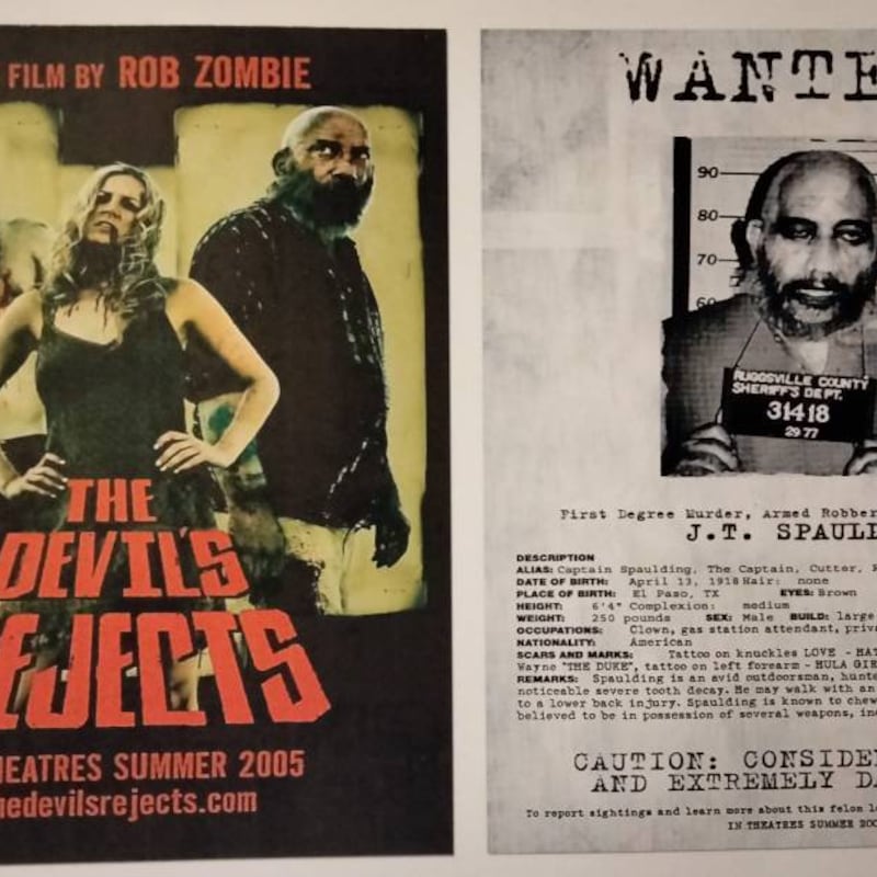 Devils Rejects - Etsy