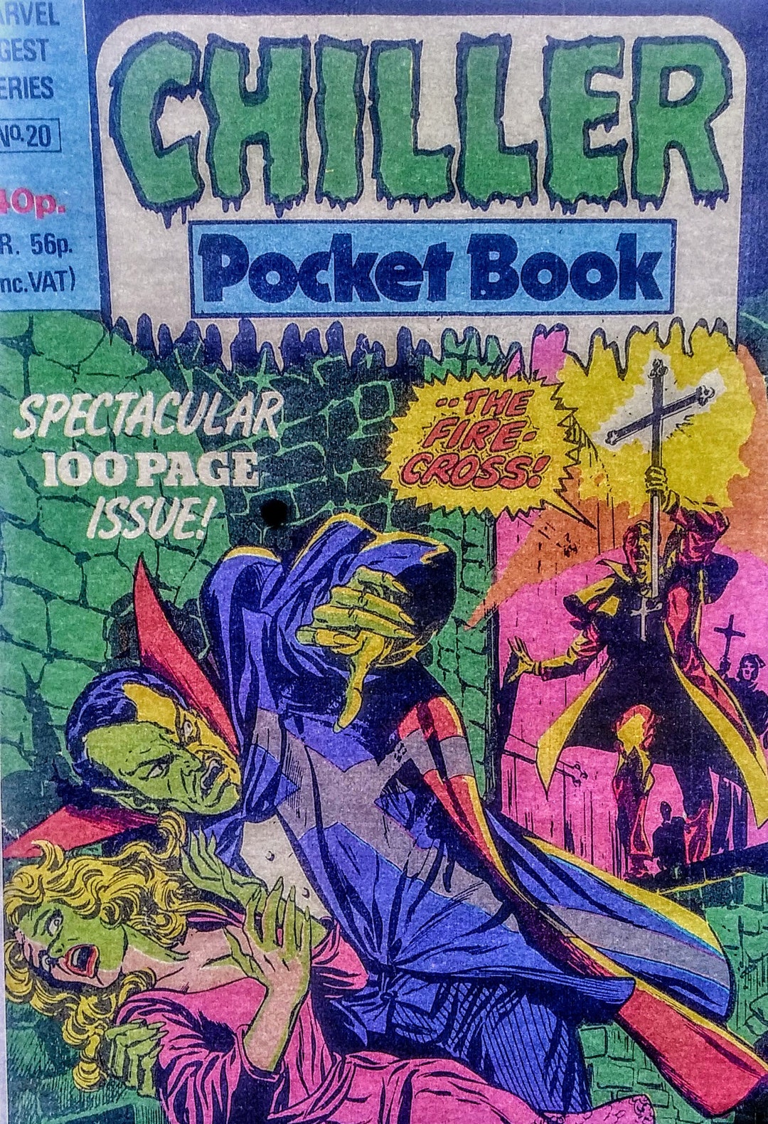 DRACULA Chiller Comic Cover Laminated Print - Etsy