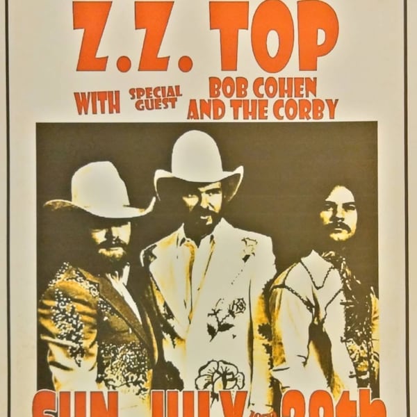 Zz Top Poster - Etsy