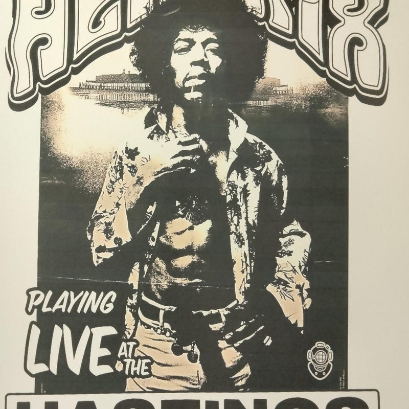 Jimi Hendrix Poster - Etsy