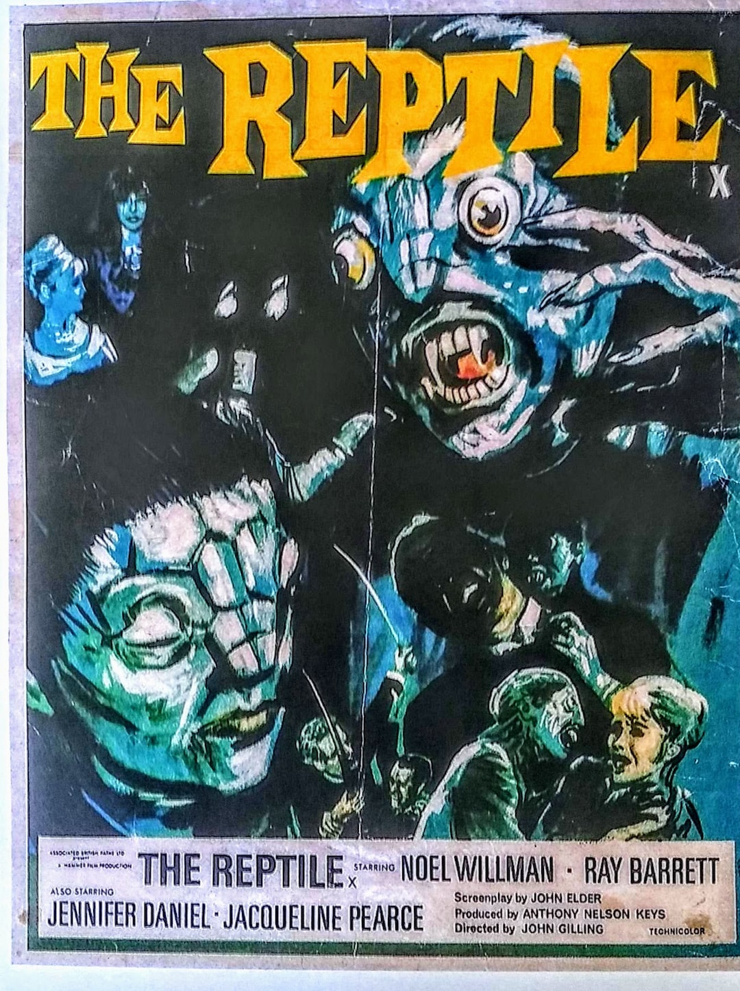 THE REPTILE Movie Poster Laminated Print - Etsy