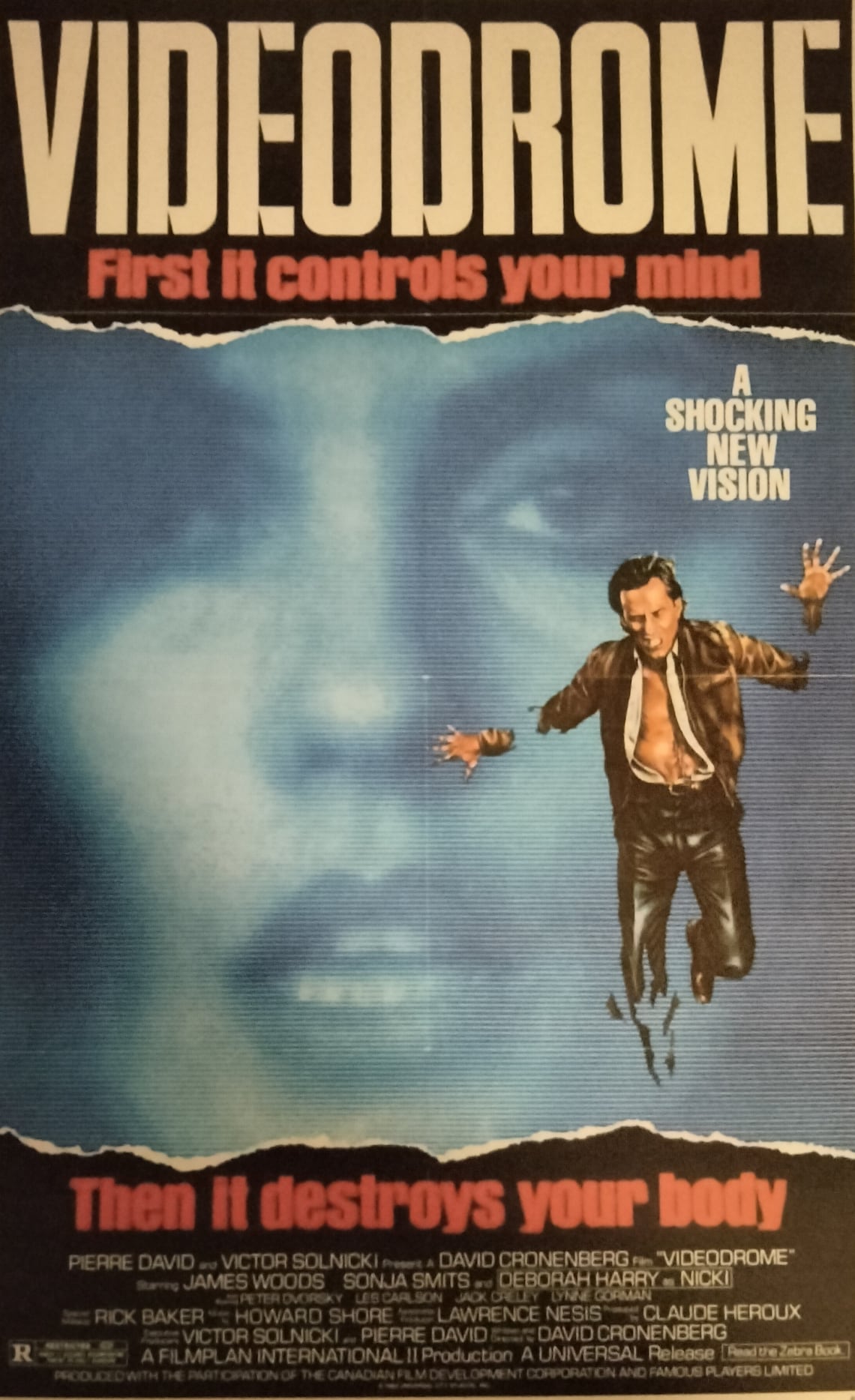 VIDEODROME Movie Poster Laminated Print - Etsy