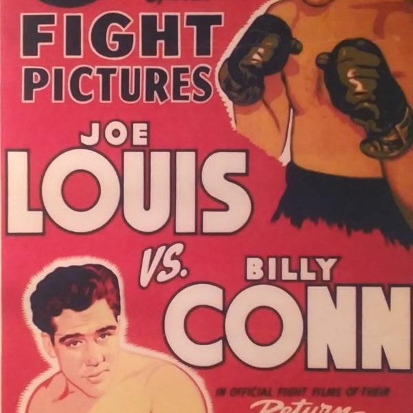 Joe Louis - Etsy