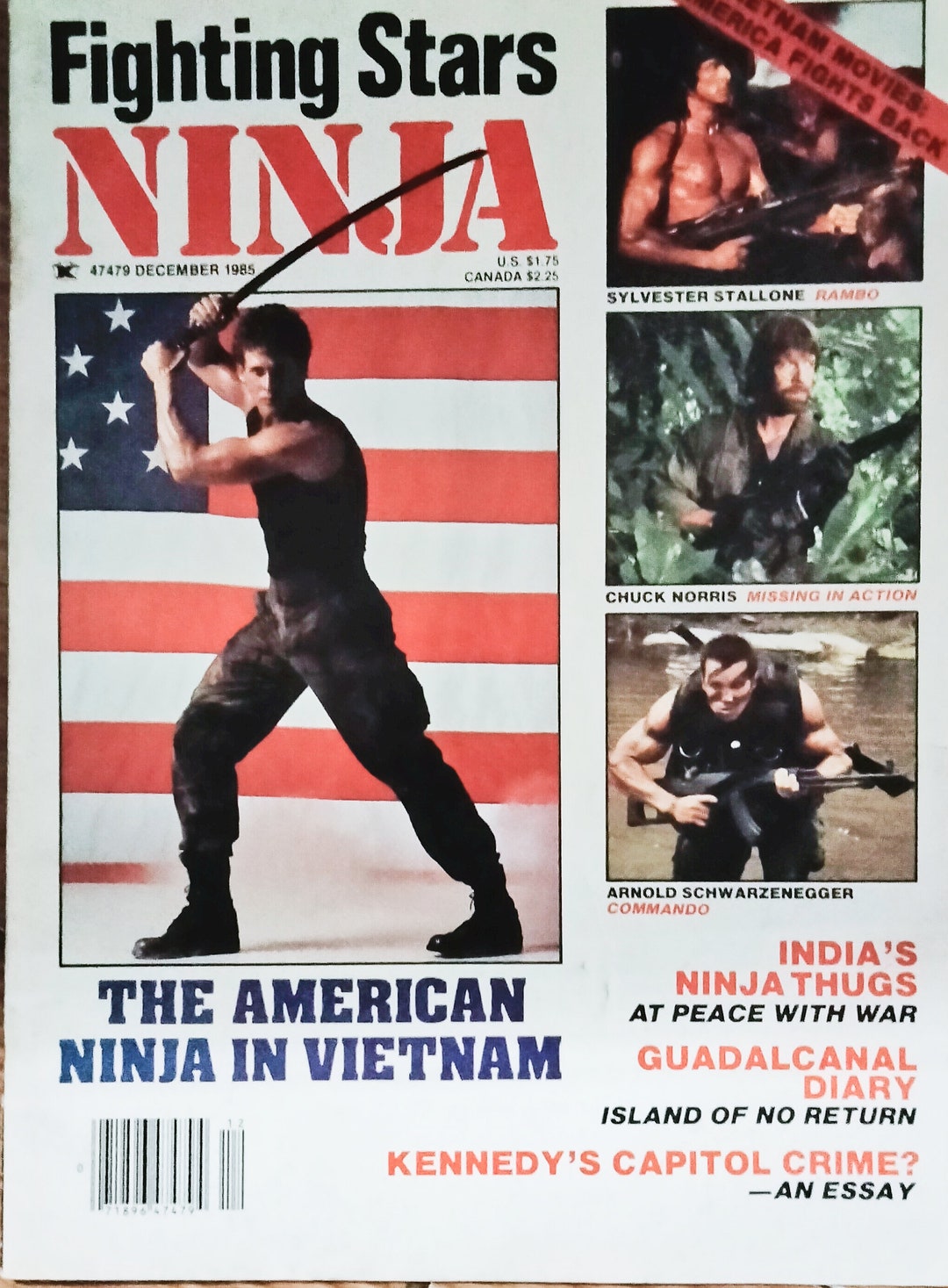 FIGHTING STARS NINJA Dec 1985 Issue - Etsy