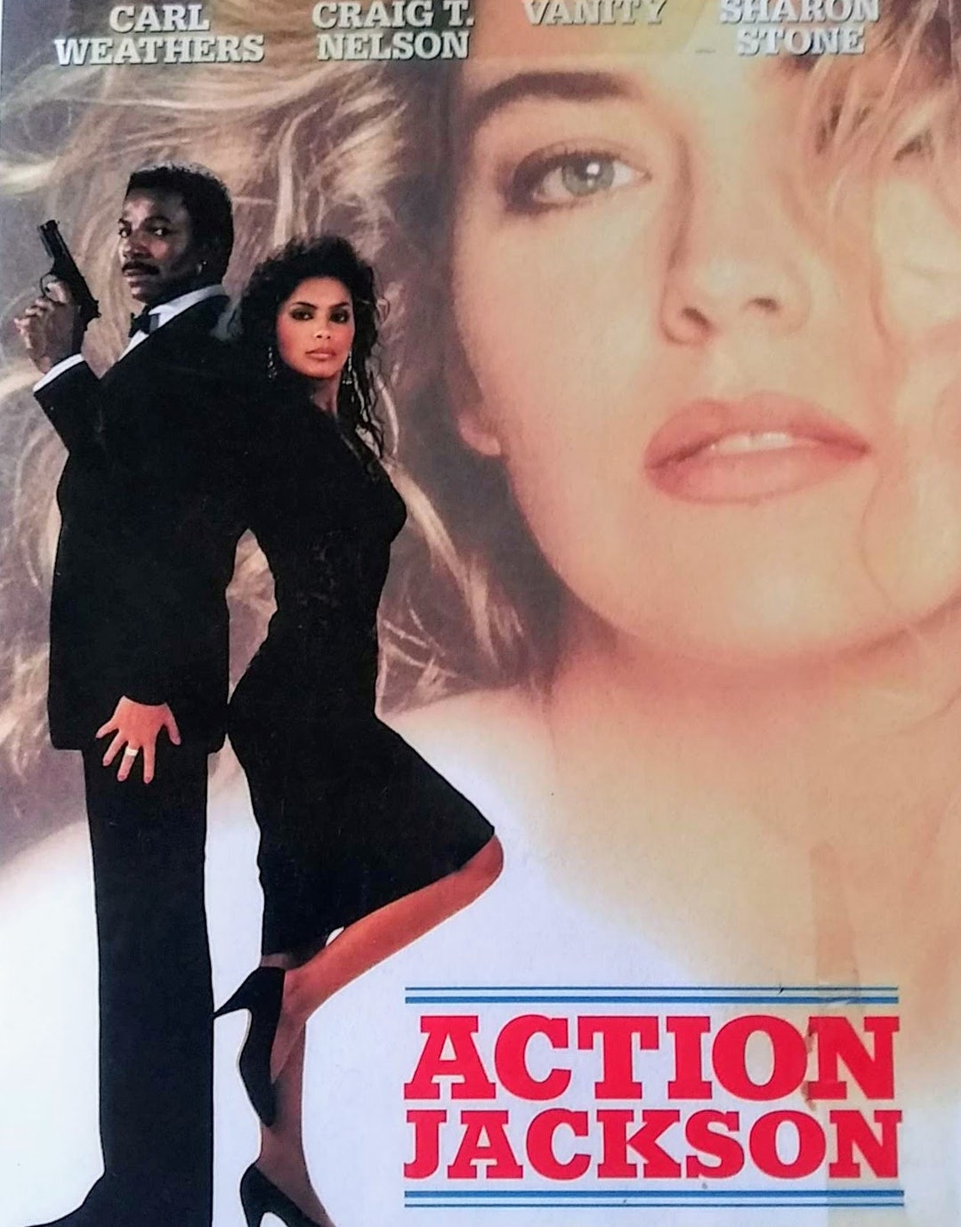 ACTION JACKSON Movie Poster Laminated Print - Etsy