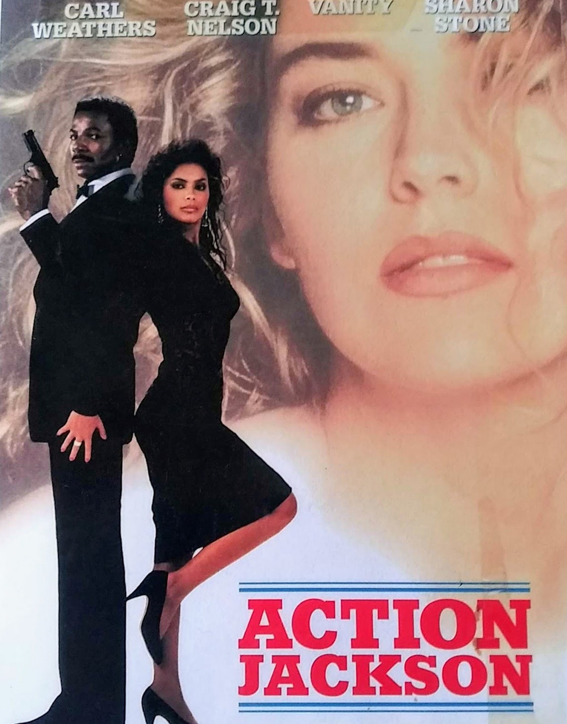 ACTION JACKSON Movie Poster Laminated Print - Etsy