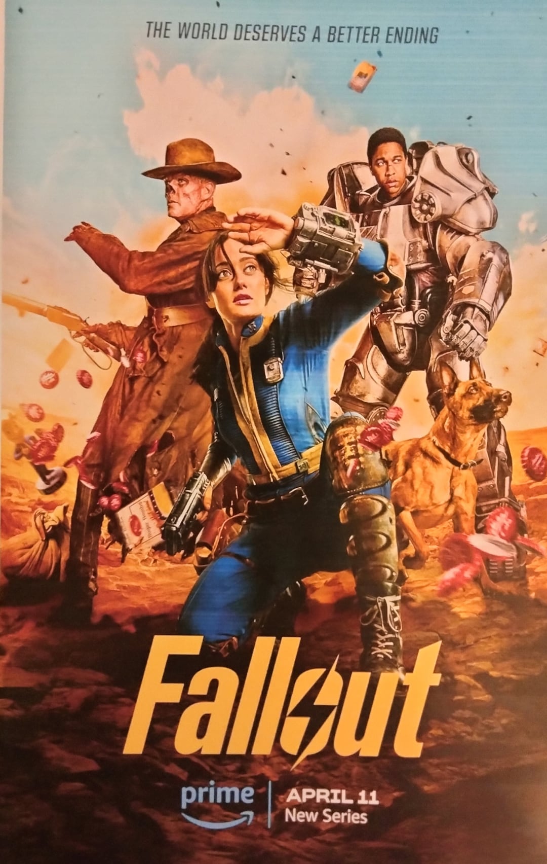 FALLOUT Prime Series Laminated Print - Etsy