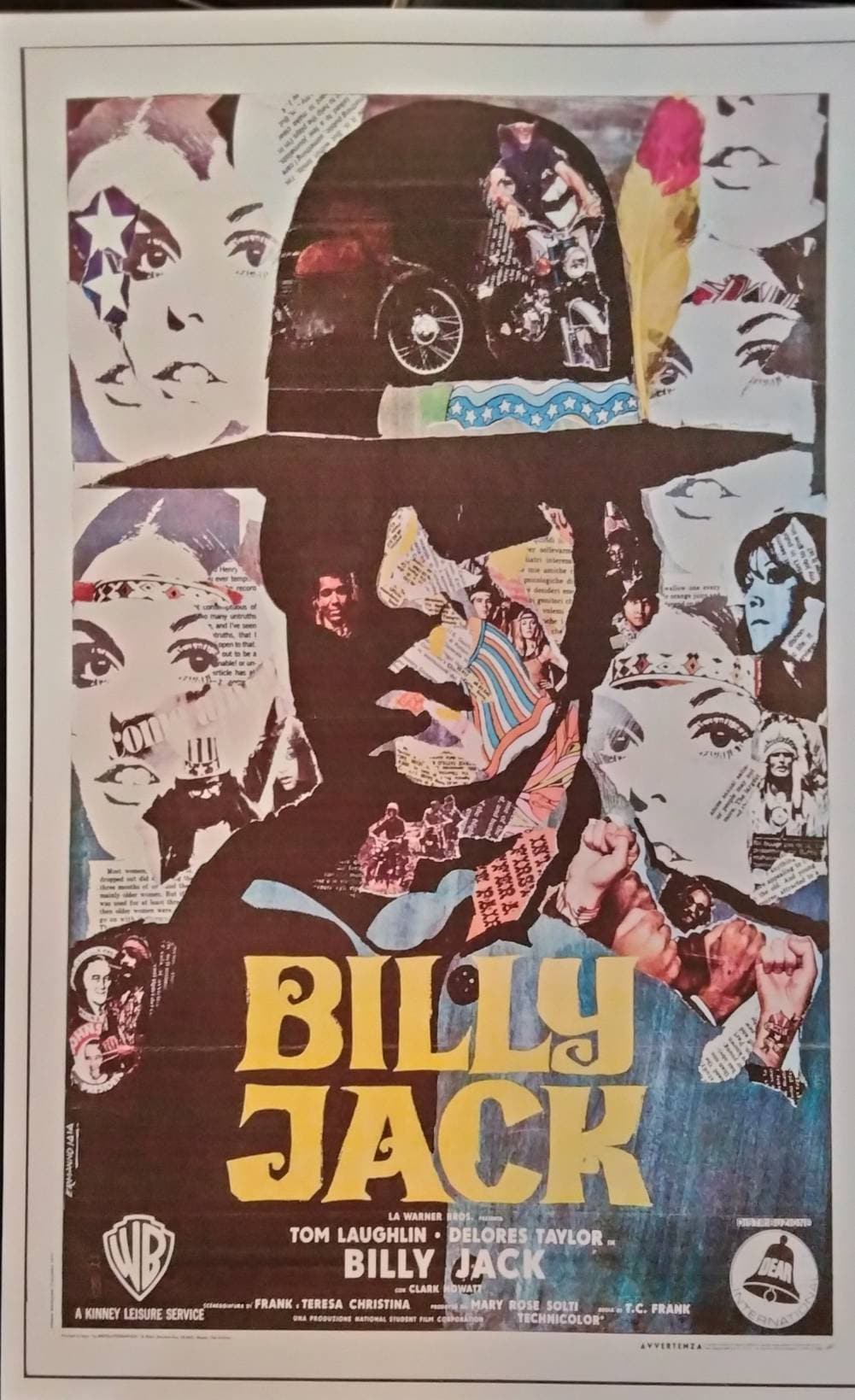 BILLY JACK Movie Poster Laminated Print - Etsy