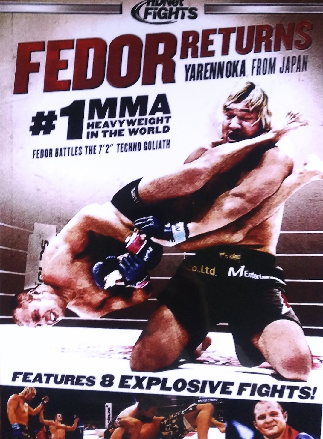FEDOR Vs Hong-man CHOI Poster Laminated Print - Etsy