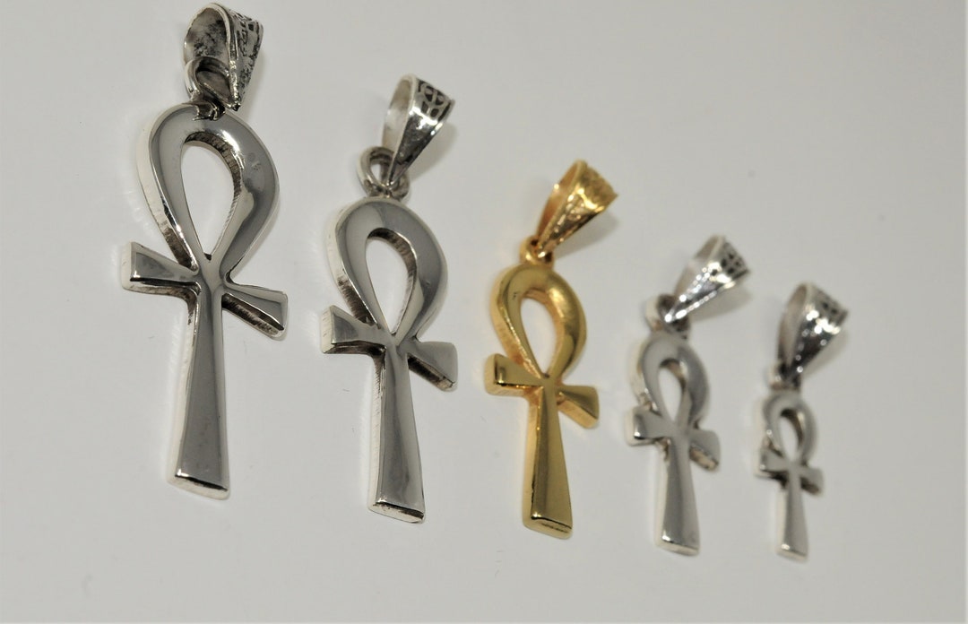 Akhenaten Ankh (key of Life) Pendant -amazing 925sterling Silver, Also ...