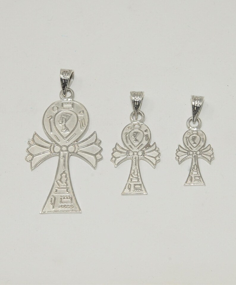 Amazing Key of Life (ankh) 925 Sterling Silver, Egyptian Handmade With ...