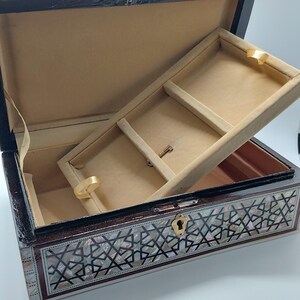 Unique Box With Lock Amazing Egyptian Handmade Jewelry Box - Beech Wood ...