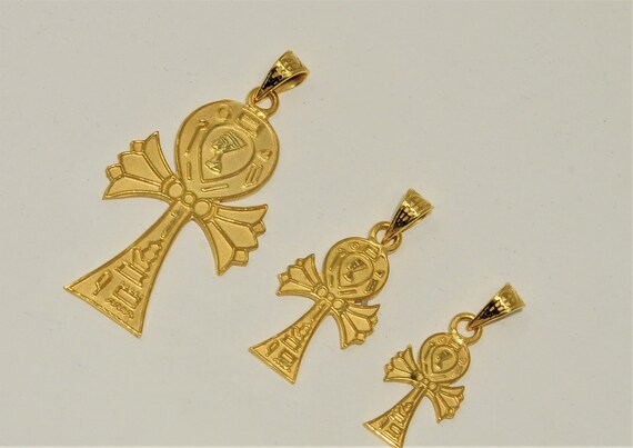 Key of Life Amazing 18K Gold Egyptian Handmade. - Etsy New Zealand
