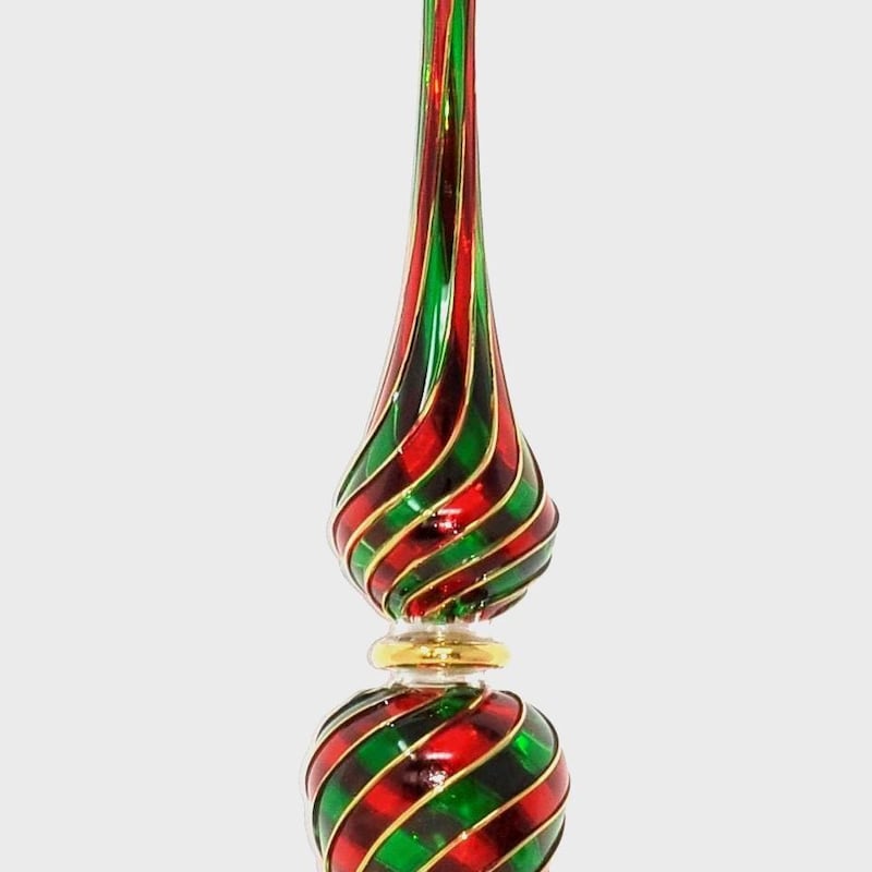 Blown Glass Angel Topper - Etsy