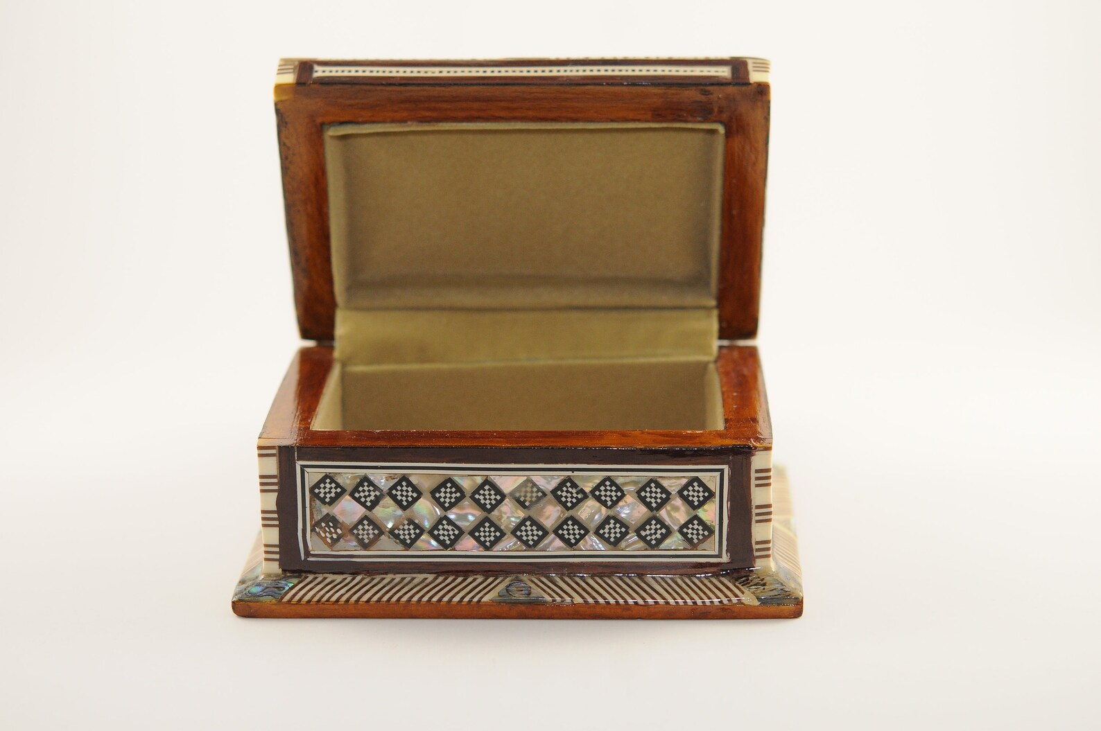 Egyptian Handmade Jewelry Box Beech Wood With Inlaid Mother - Etsy