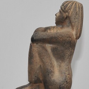 Egyptian Antique Block Statue Pharaonic Hieroglyphs Ancient Egypt ...