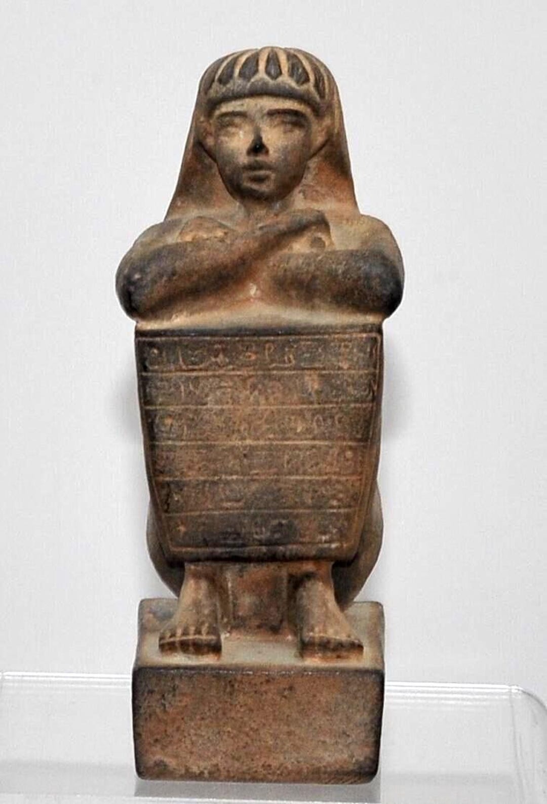 Egyptian Antique Block Statue Pharaonic Hieroglyphs Ancient Egypt ...
