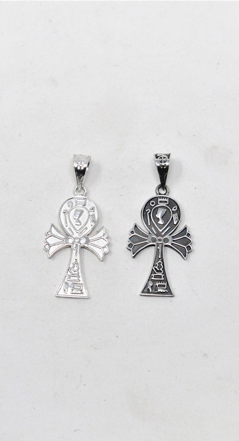 Amazing Key of Life (ankh) 925 Sterling Silver, Egyptian Handmade With ...