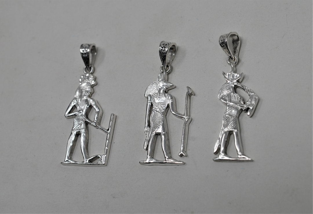 925 Sterling Silver, Amazing Ancient Egyptians Gods, Queens and Kings ...
