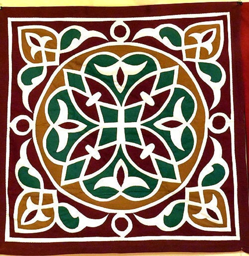 Hand-sewn Egyptian Embroidered Patchwork in Different Styles - Etsy