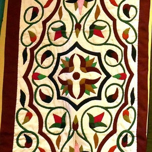 Hand Sewn Egyptian Patchwork Tapestries in Many Different Styles and ...