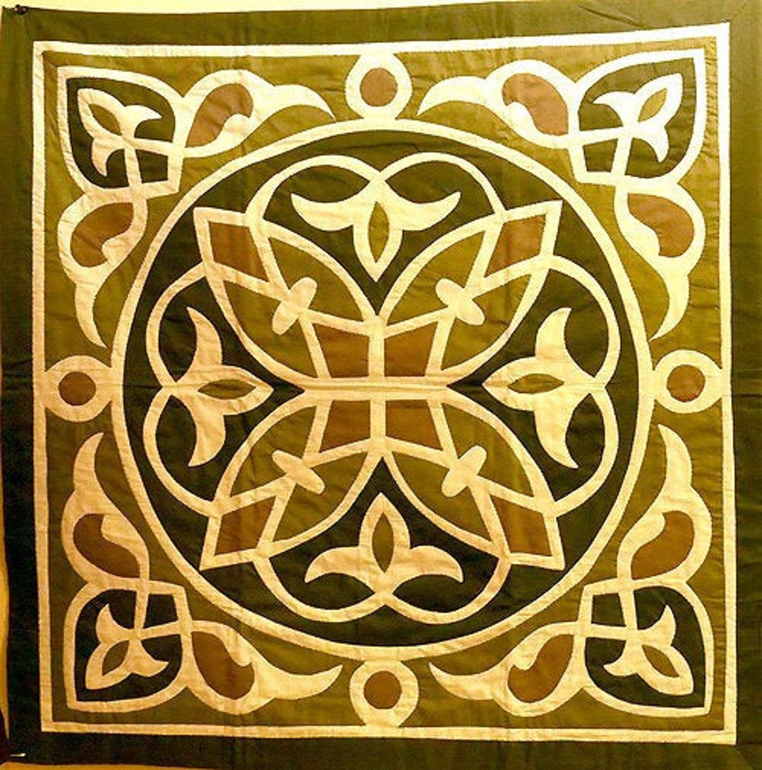Hand-sewn Egyptian Embroidered Patchwork in Different Styles and Colors ...