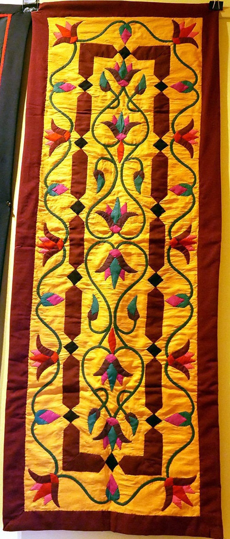 Hand-sewn Egyptian Embroidered Patchwork in Different Styles | Etsy