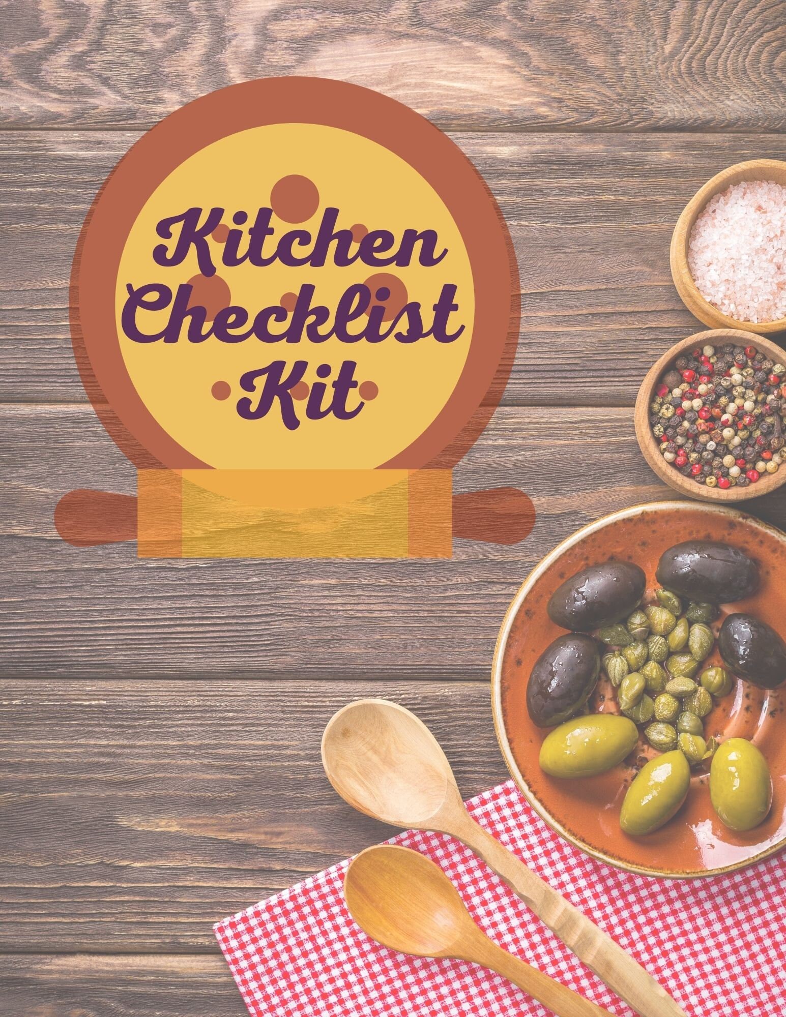 Ultimate Kitchen Checklist Kit | Digital Download | Conversion Sheets ...