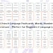 90 French Language Flashcards: Words, Numbers & Pronunciations ...