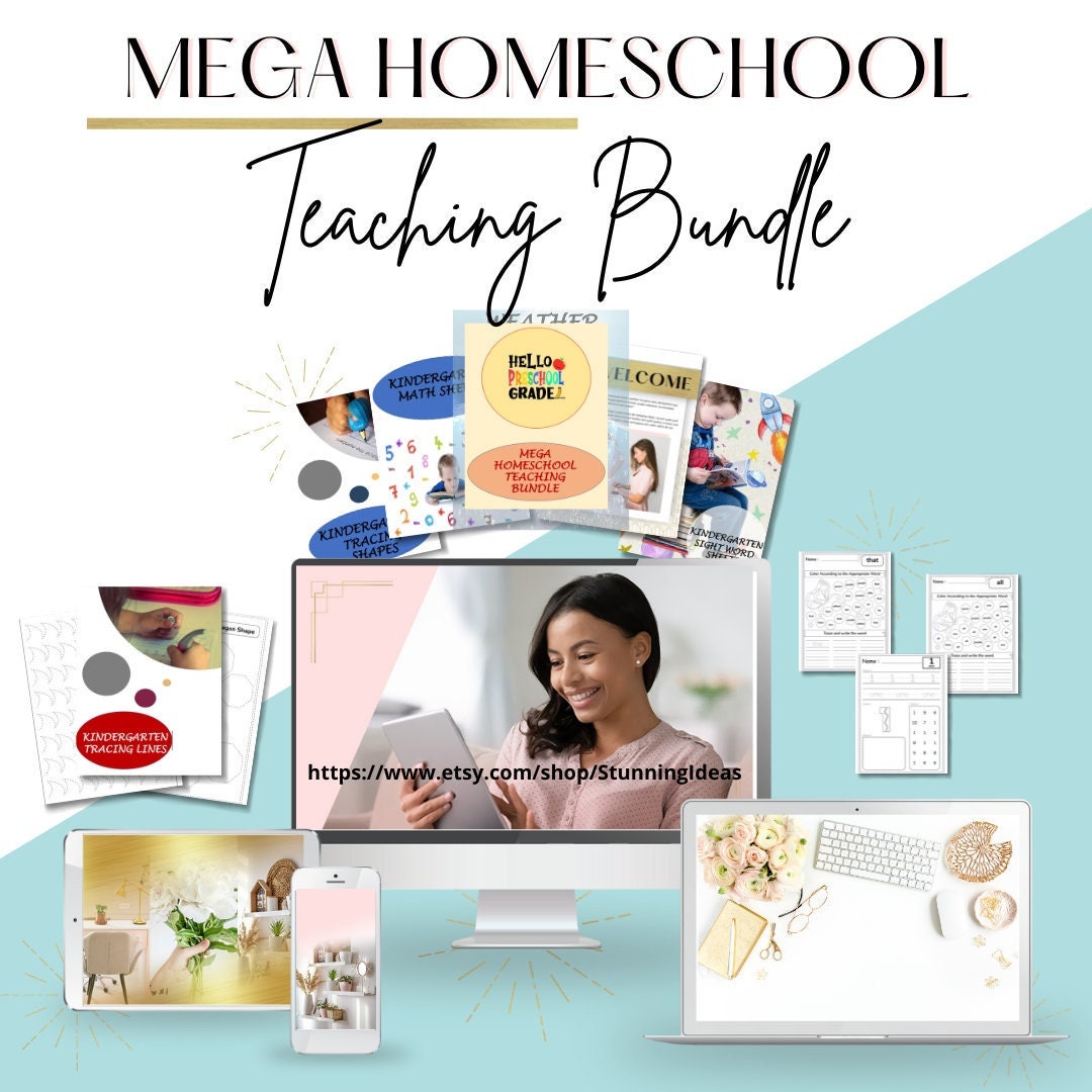 Mega Homeschool Teaching Bundle - Etsy