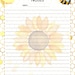 Bee Positive Planner DIY Printable Weekly Planner Monthly - Etsy
