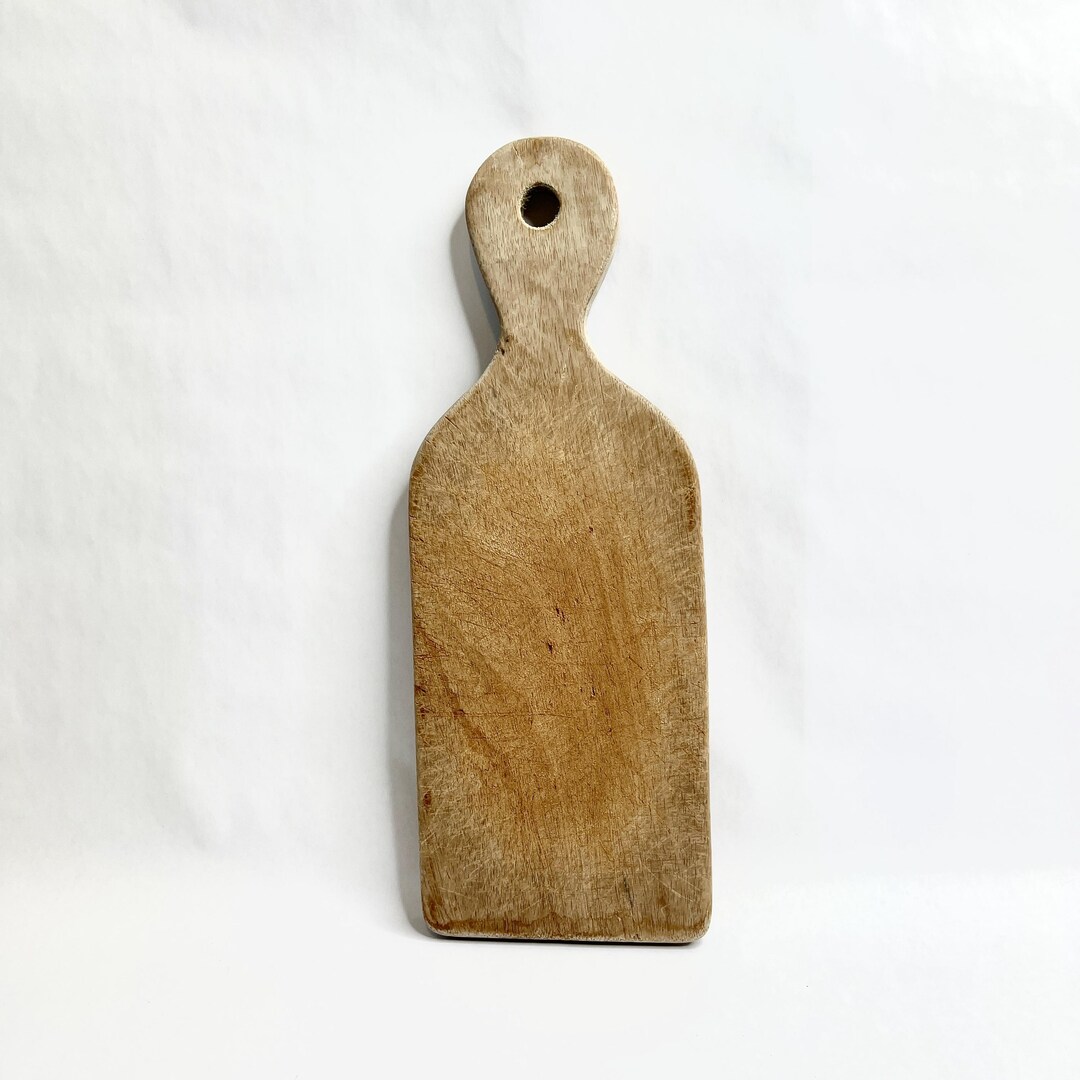 Vintage Breadboard, Solid Wood Cutting Board, Breadboard Kitchen Decor ...