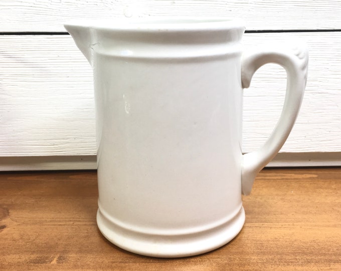 Vintage Milk Pitcher - Homer Laughlin - Etsy