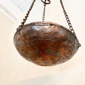 Antique Balance Scale With Copper Pan, Steelyard Roman Scale, Weighing ...