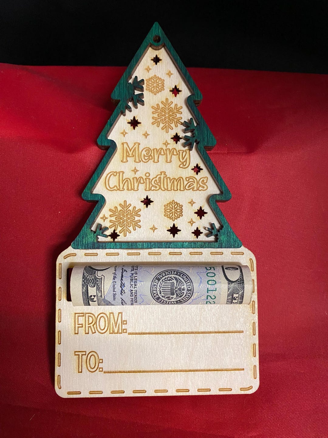 Christmas Money Holder Ornaments - Etsy