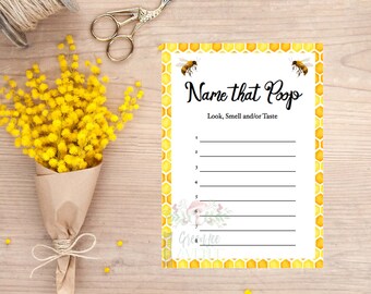 Baby Shower Poop Game - Etsy