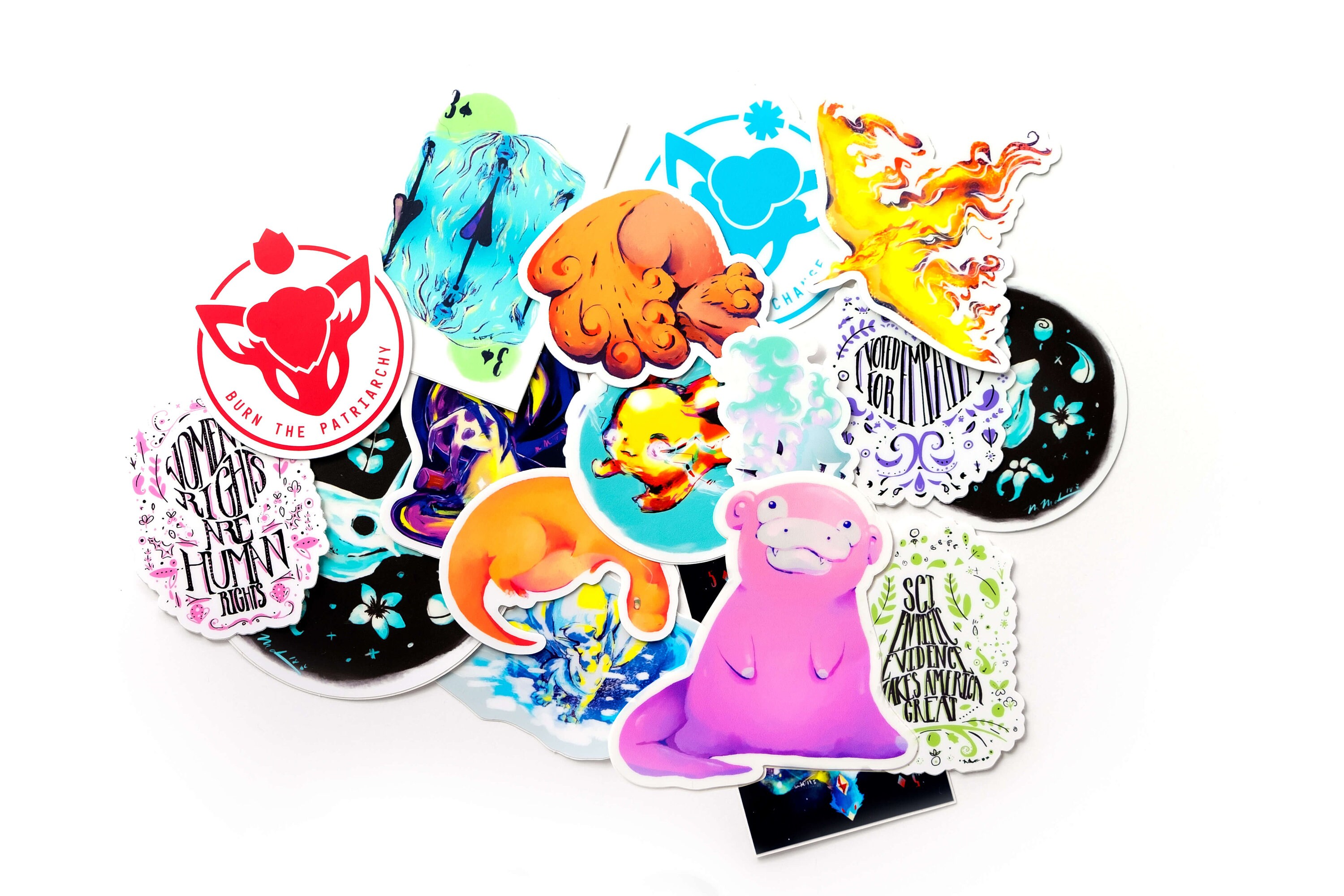 Kantonian Slowpoke Large Sticker - Etsy