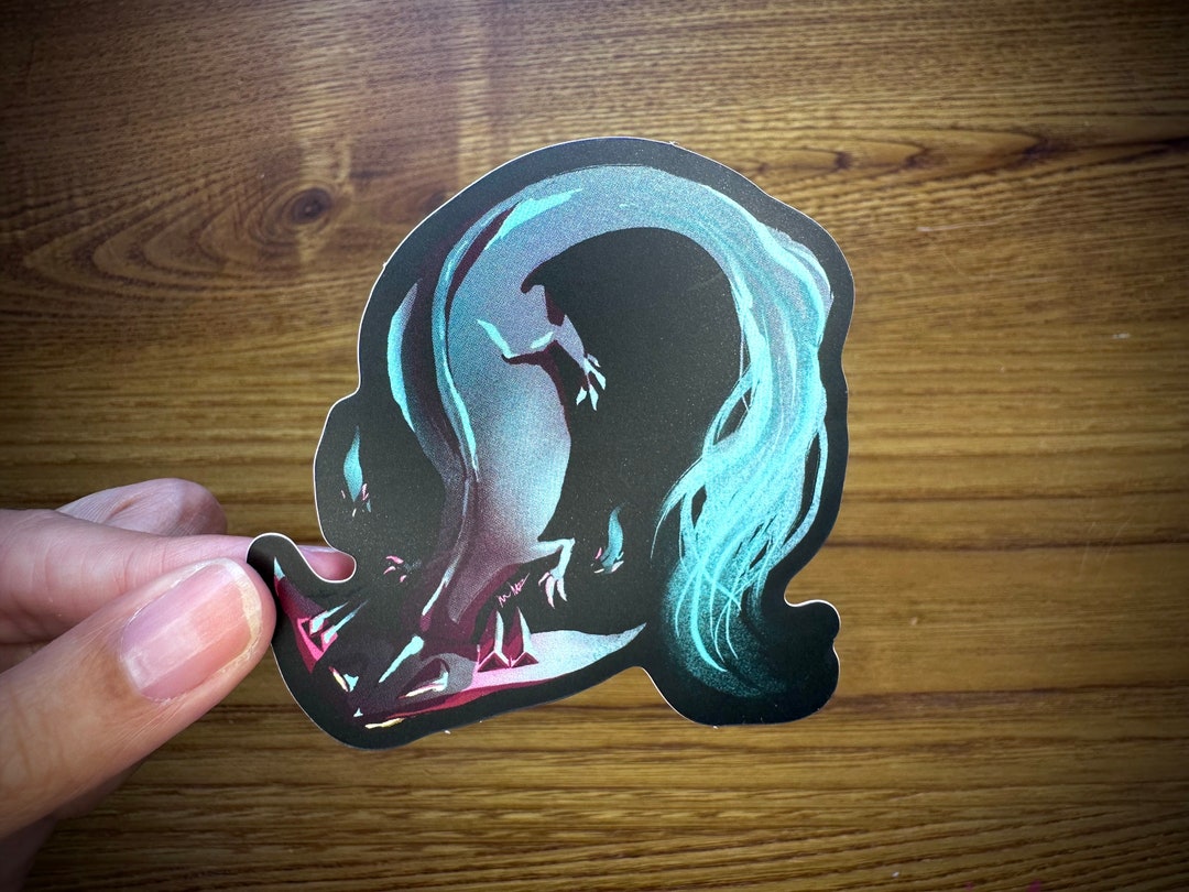 Dragapult Pokémon Large Sticker - Etsy