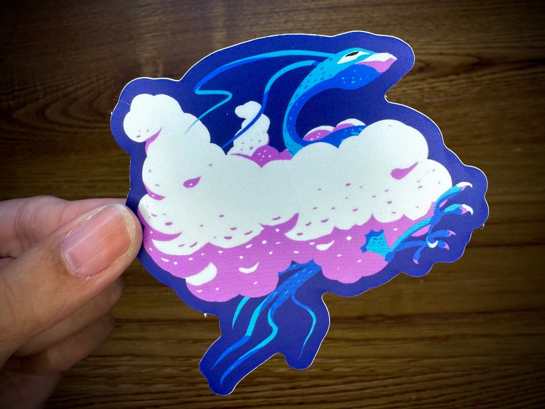 Altaria Pokémon Large Sticker - Etsy