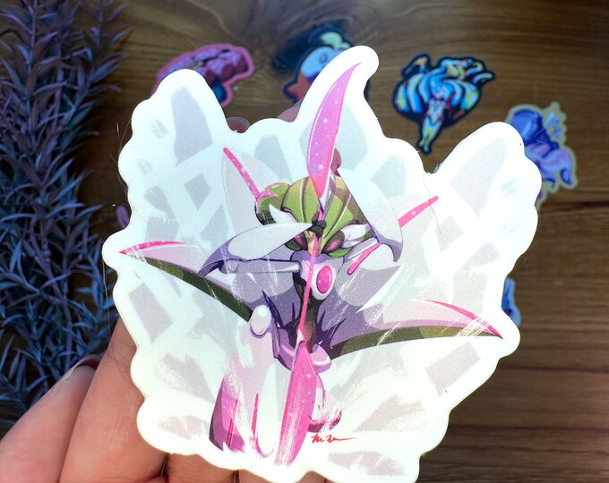 Iron Valiant Gardevoir Gallade Large Sticker - Etsy