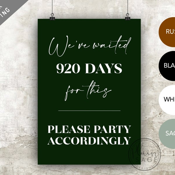 Party Accordingly Welcome Sign - Etsy UK