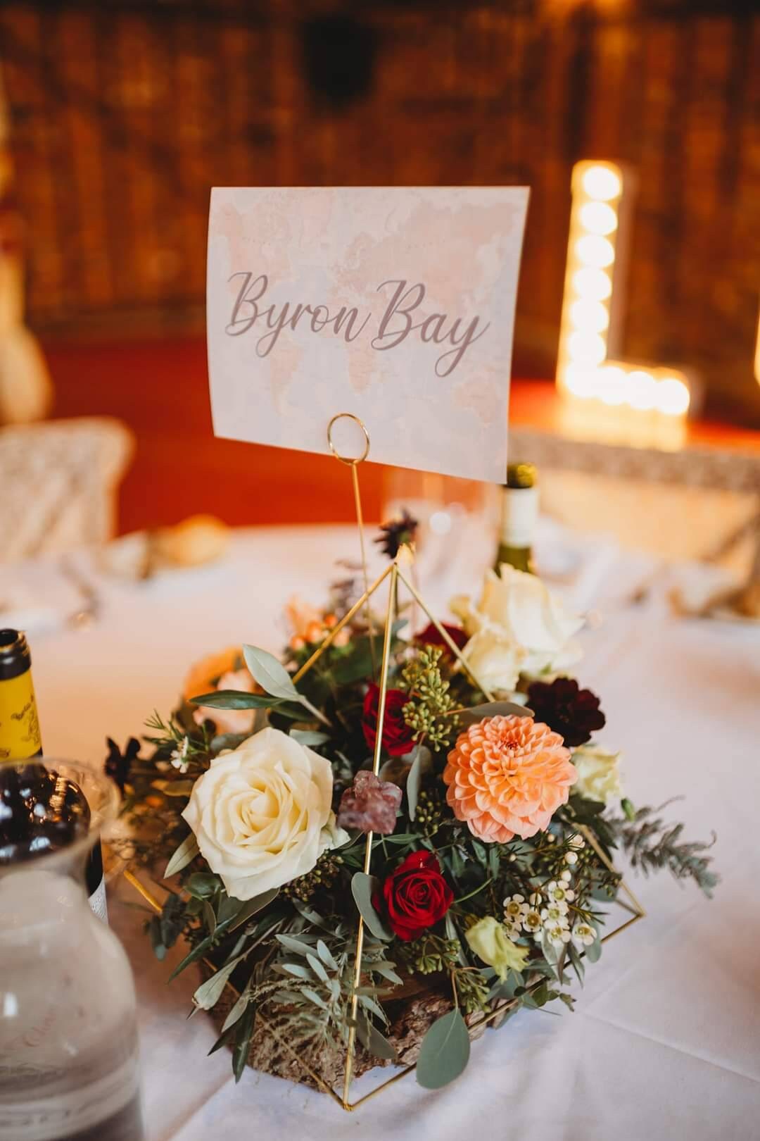 World Map Table Numbers Wedding Centrepiece Table Names Seating Plan ...