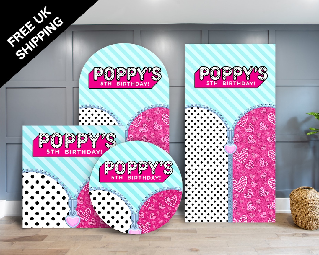 Personalised Party Sign - Girls Party Decorations - Etsy UK