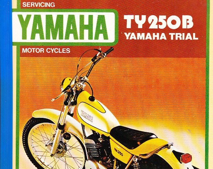 YAMAHA TY250B TY250 Repair Service Workshop Manual 1975 - Etsy