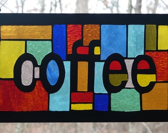 Stained Glass Coffee Pot - Etsy